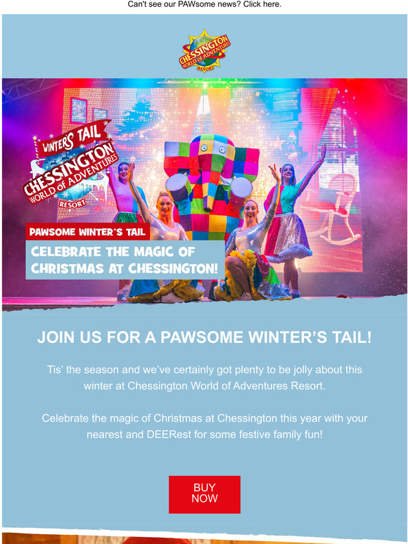 Chessington: Celebrate Christmas magic with us 🎅 | Milled