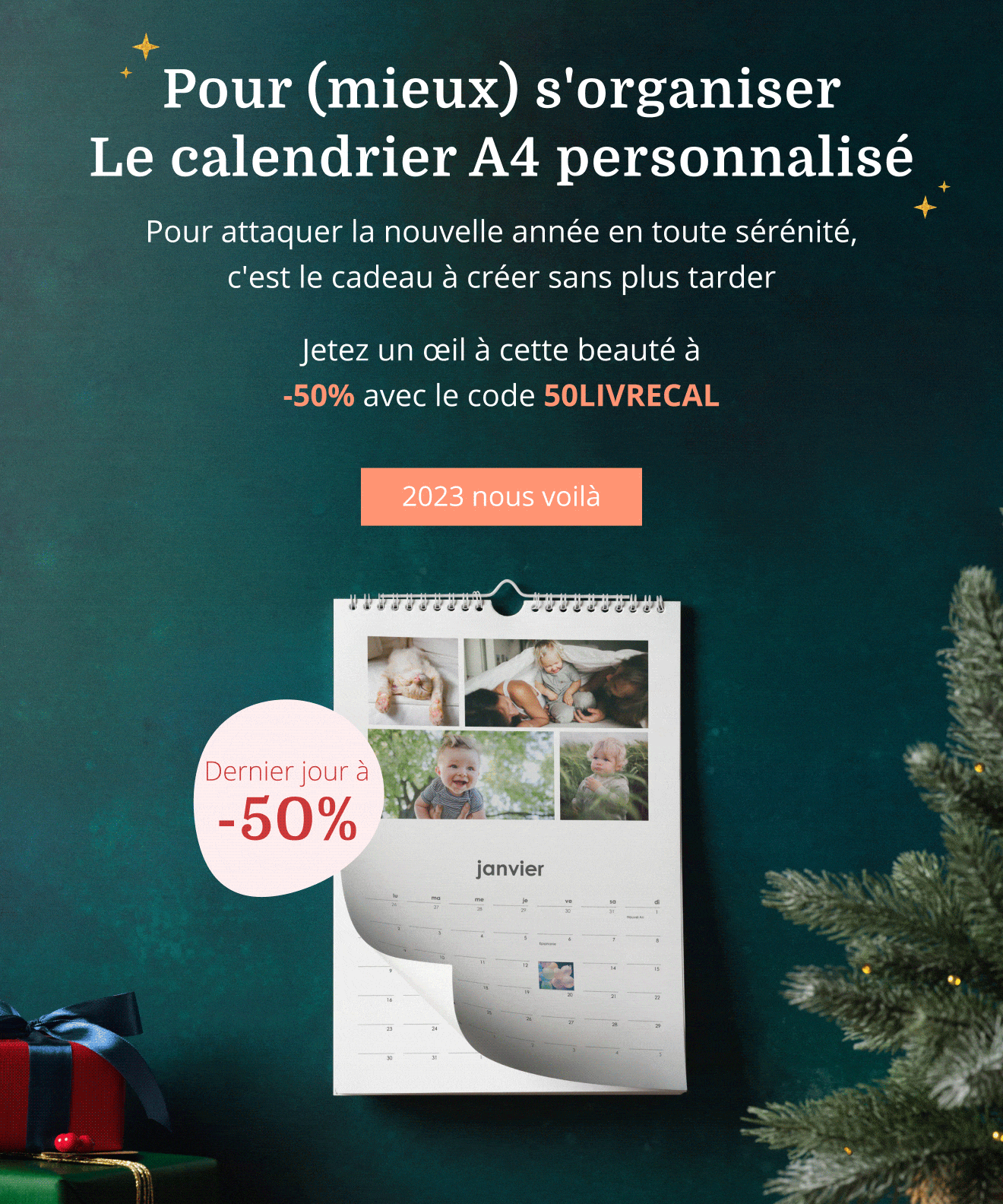 PhotoBox: La base pour s'organiser👉 le calendrier A4 | Milled