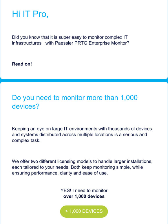 Paessler: Monitoring complex IT infrastructures made easy with Paessler PRTG | Milled