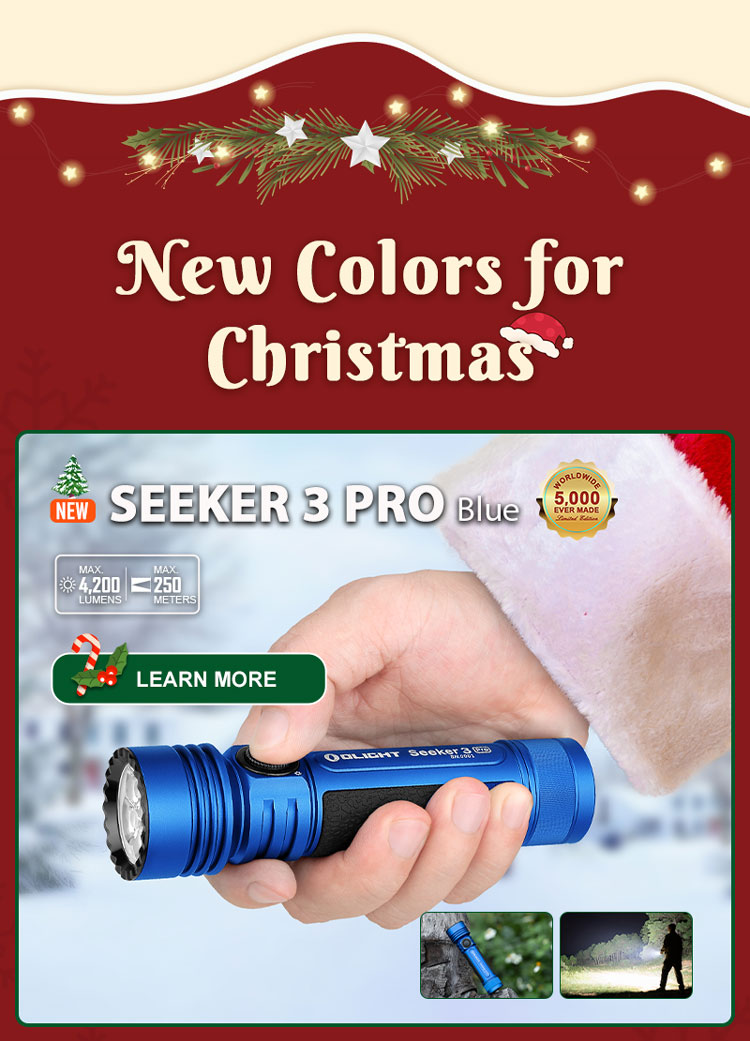 Olight : NEW RELEASES | Your Christmas present is ready! | Milled