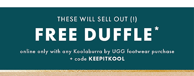 DSW: Inside: FREE Koolaburra by UGG duffle. | Milled