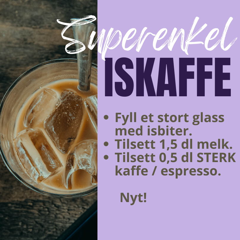 Lagerpriser: Oppskrift Iskaffe ️☕ og smart kjøkkenutstyr | Milled