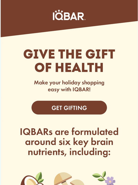 IQ BAR: We have the perfect flavor for everyone on your list! | Milled