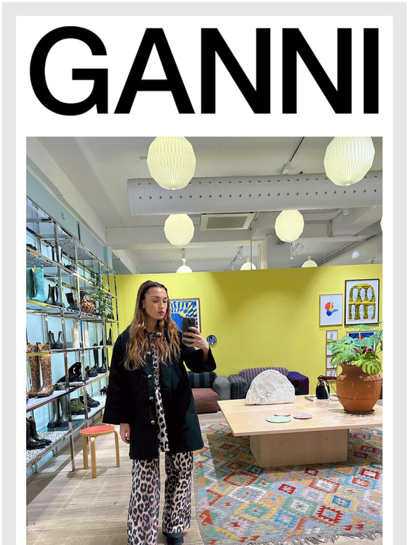 Ganni: SEE HOW TEAM GANNI OWN THE NEW DROP ⚡️ | Milled