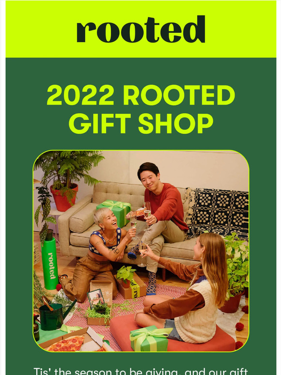 Rooted: The 2022 Rooted Gift Shop is here! 🎁 | Milled