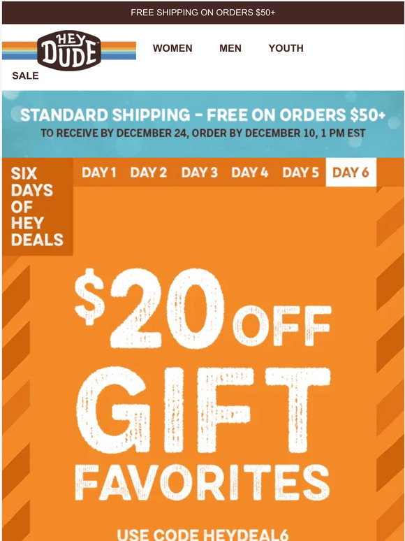 Hey Dude: Hey Deals ends with a BANG 💥 | Milled