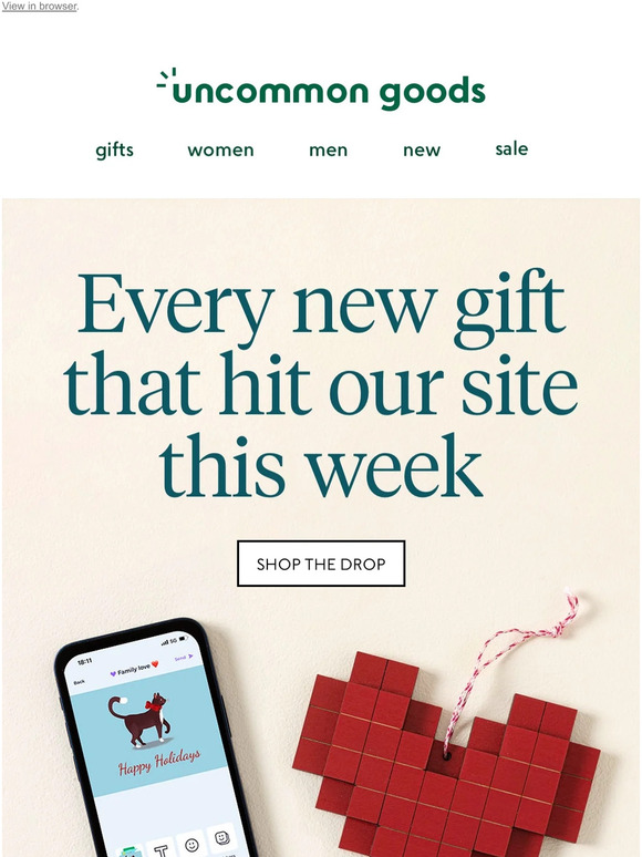 UncommonGoods: Every new gift that hit our site this week | Milled