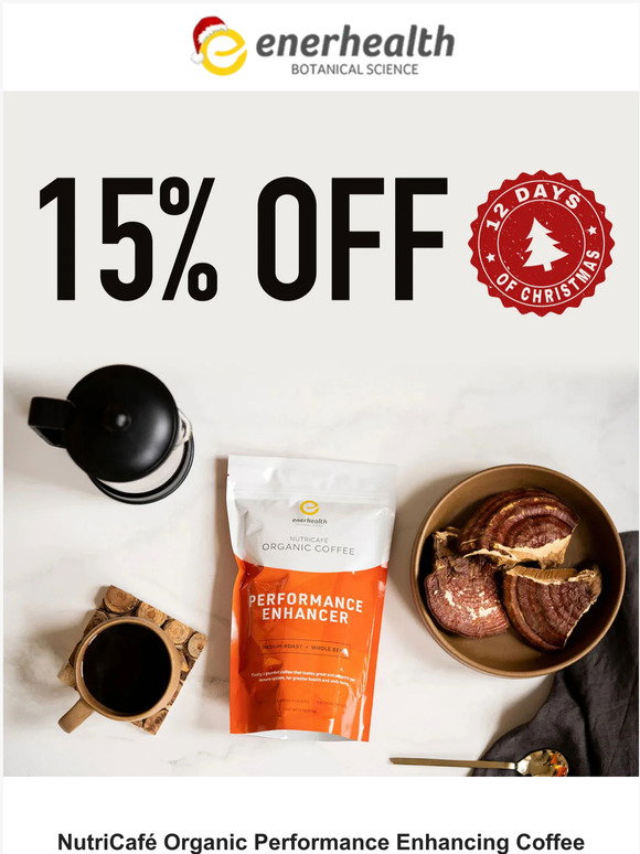 EnerHealth Botanicals: 15% Off Our Performance Enhancing Coffee | Milled