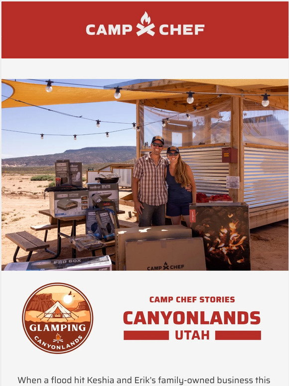 Camp Chef: Glamping Canyonlands - A Camp Chef Story | Milled