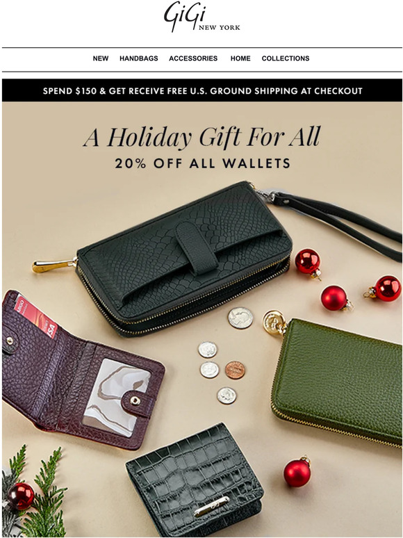 GiGi New York: Great Wallet Choices with Savings | Milled