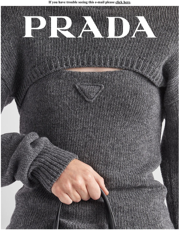 Prada: Knitwear designs and soft textures | Milled