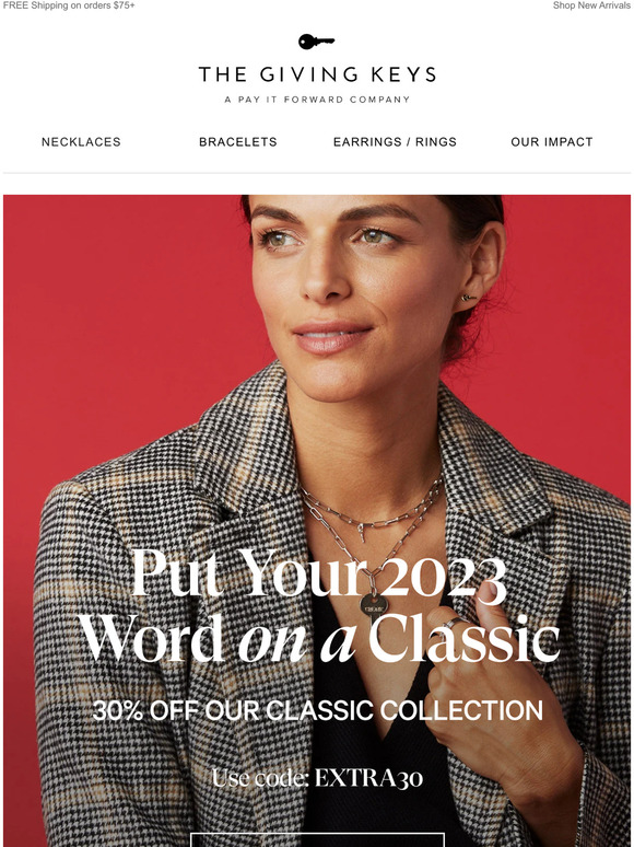 The Giving Keys: 30% Off Classic Keys To Inspire Your 2023 Word! | Milled