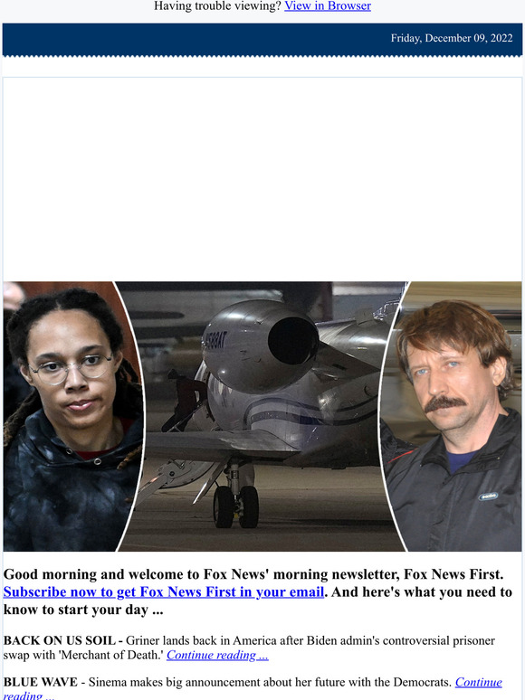 Fox News Griner Lands In Us After Biden Admins Controversial Prisoner