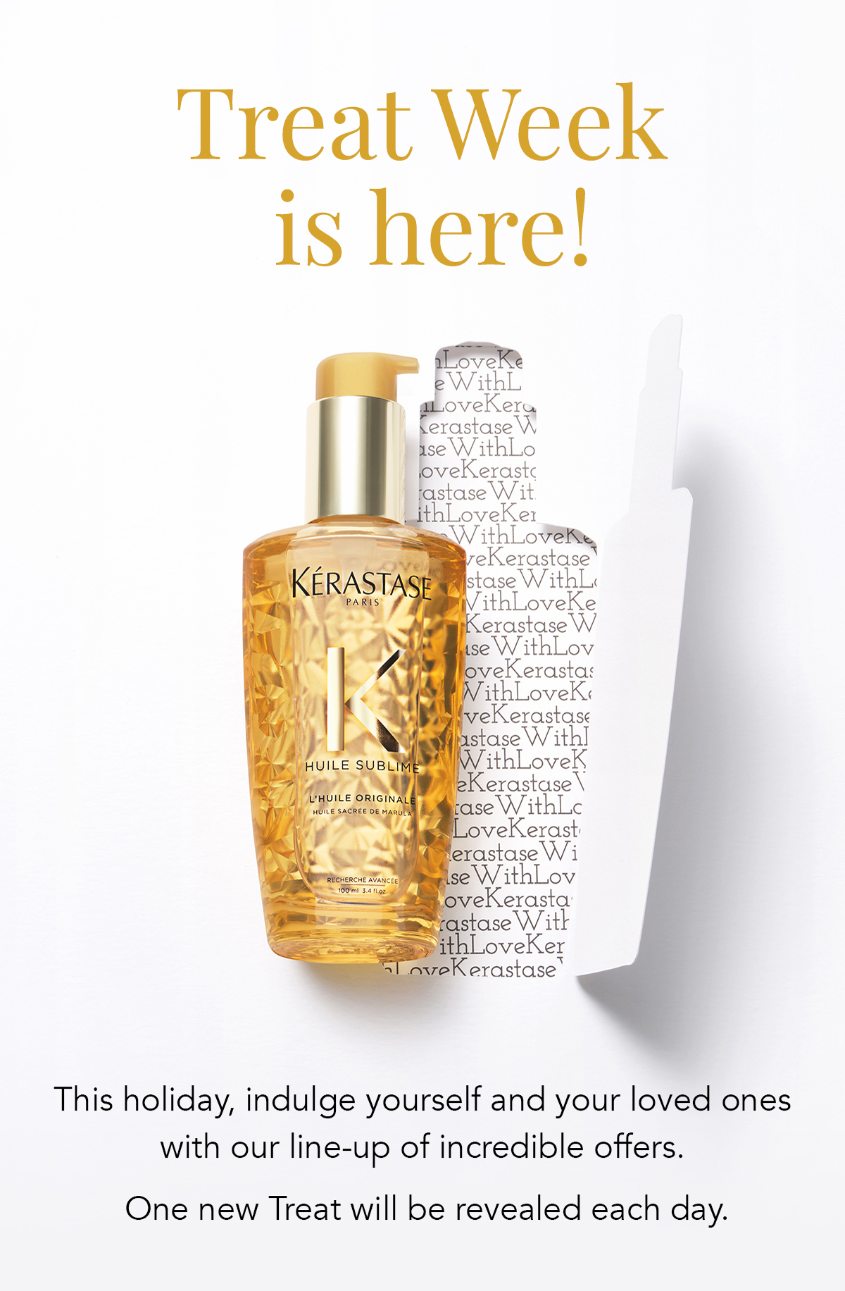 Kérastase: Treat Week starts now, Friend | Milled