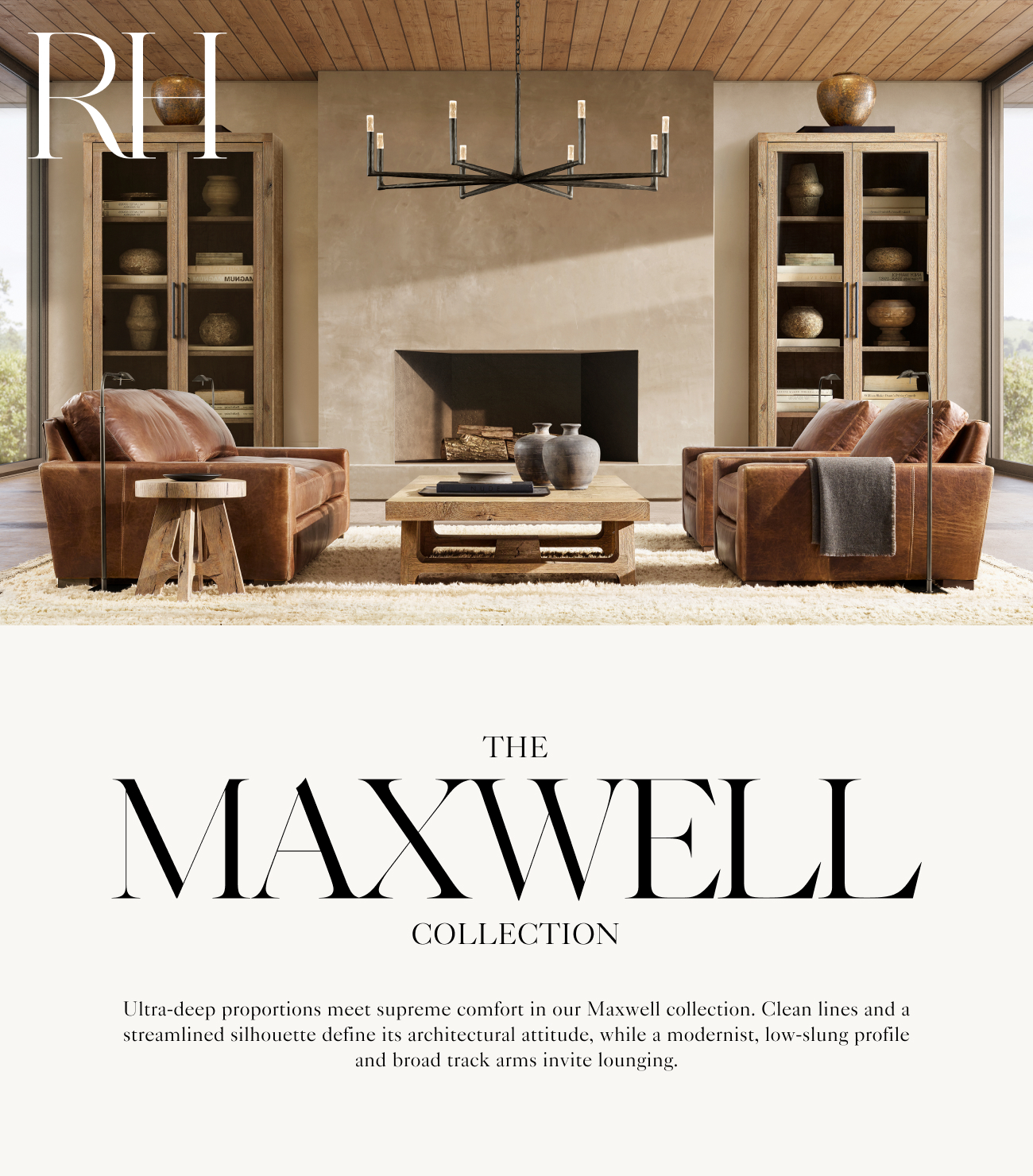 Restoration Hardware: The Maxwell Collection. The Ultimate Track Arm ...