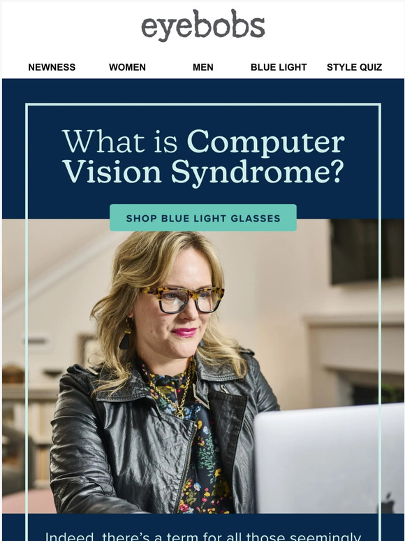 eyebobs: What Is Computer Vision Syndrome? | Milled