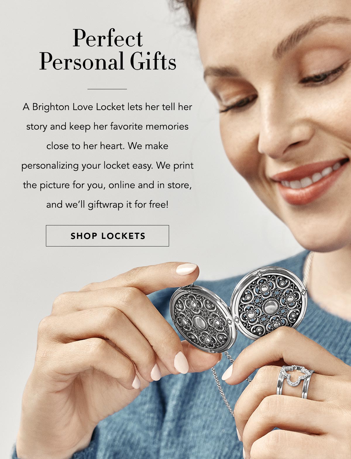 Brighton: A Locket Made Just for Her | Milled