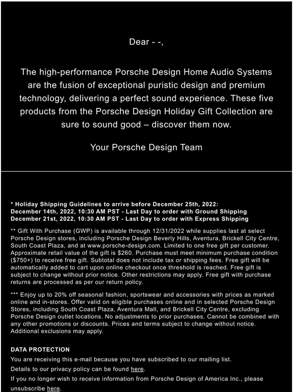 Porsche Design: Porsche Design Electronics | Milled