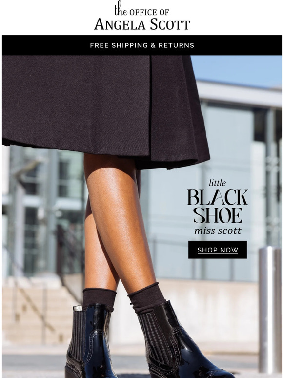 Angela Scott: new! meet miss scott in black | Milled