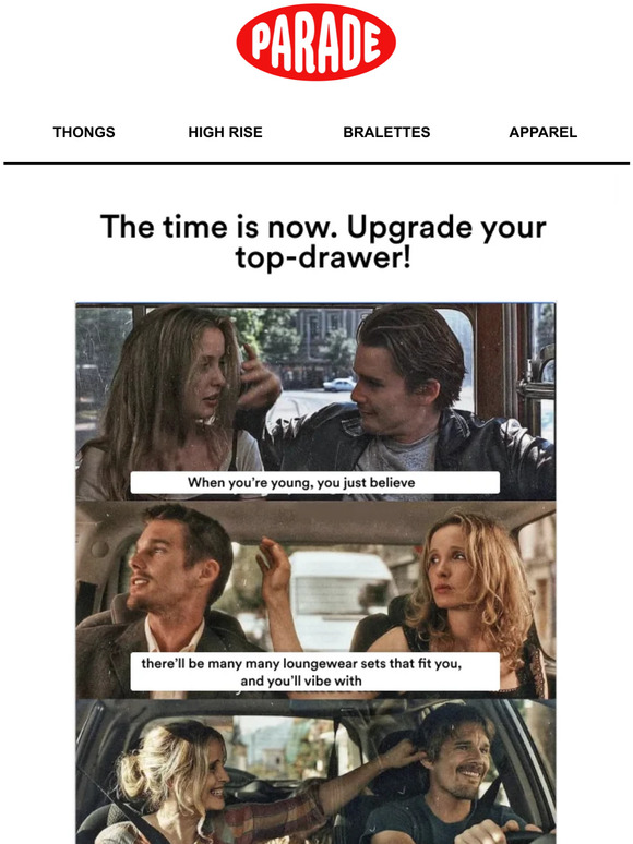 Parade: Pssst–you forgot something... | Milled