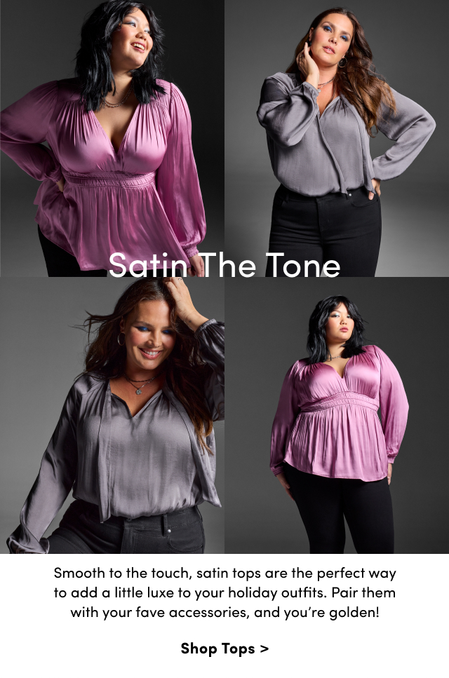 Torrid: JUST IN: Silky smooth satins | Milled