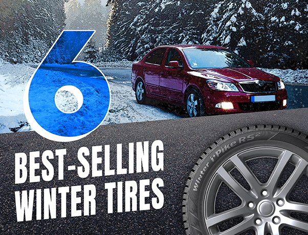 Tires Easy: Winter Ready? 👉 Here are 6 Best-Selling Winter Tires | Milled