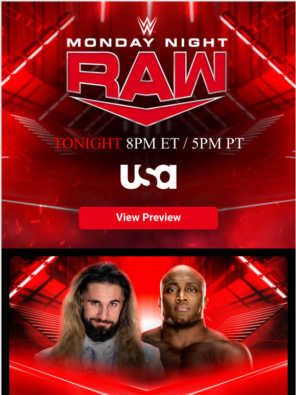 WWE Shop: Raw Preview: The Visionary and The All Mighty throw down for ...