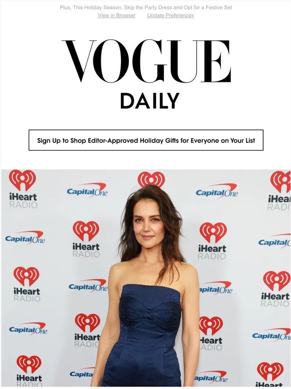 Vogue Katie Holmess Y2k Jeans Are Straight Out Of ‘dawsons Creek
