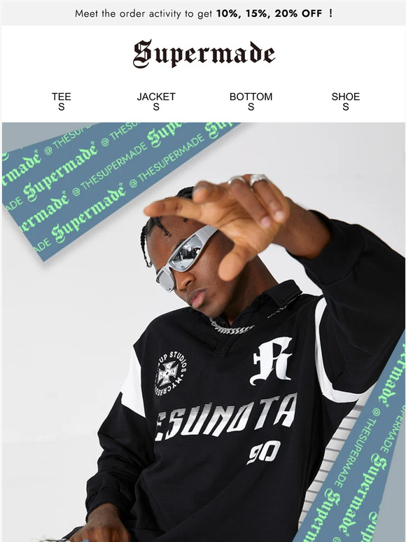 The Super Made: DO YOU LIKE CLEAR SKYES? | THE SUPERMADE AVAILABLE IN BLUE SUIT | Milled