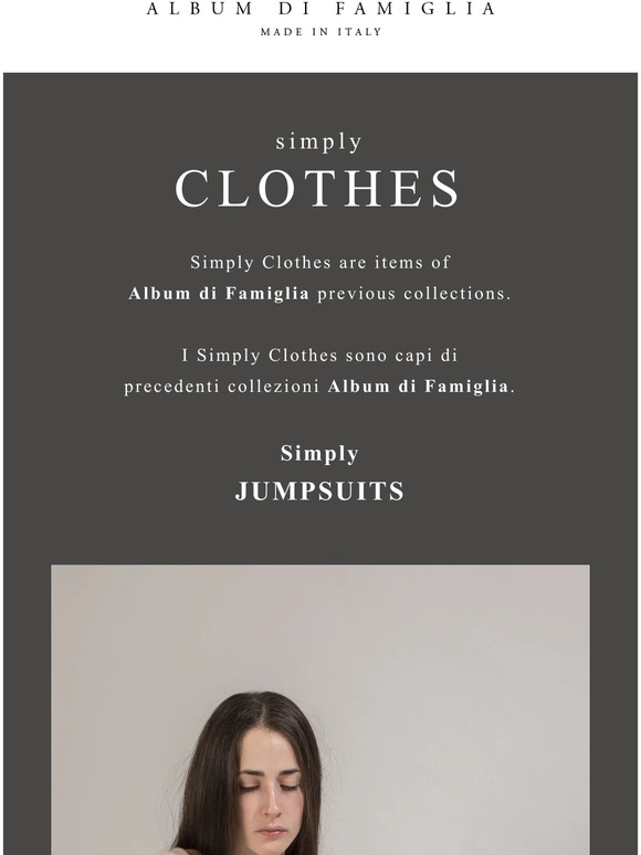 Album Di Famiglia: Simply Clothes Winter #7 | Milled