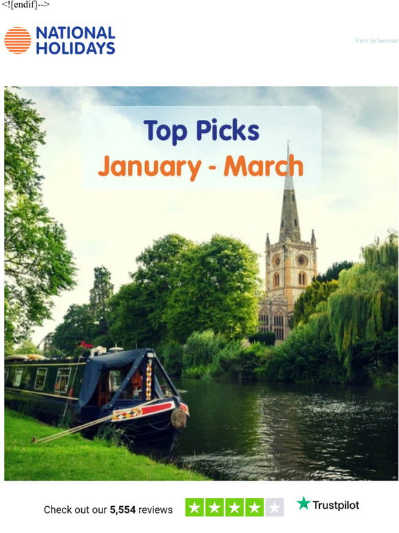 National Holidays: Check Out Our Top Picks for January - March | Milled