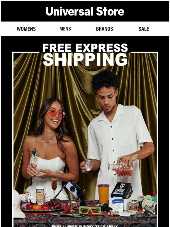 Universal Store: FREE EXPRESS SHIPPING on now 🚚 | Milled