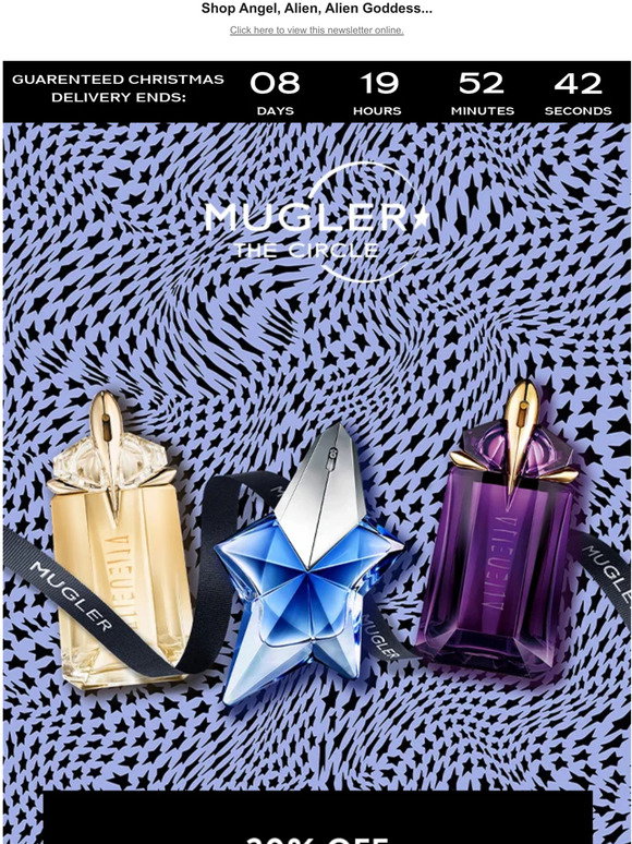 Mugler: 20% Off Mugler Icons | Milled
