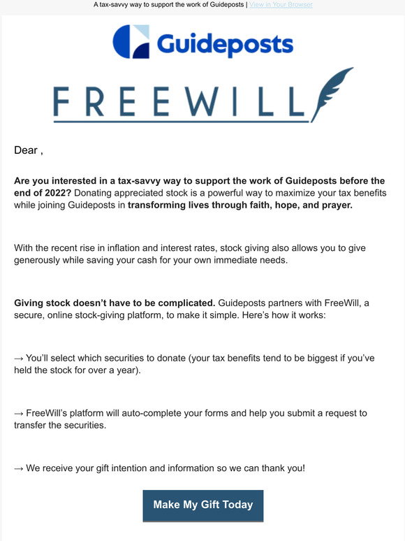 Guideposts: Transform lives alongside Guideposts | Milled