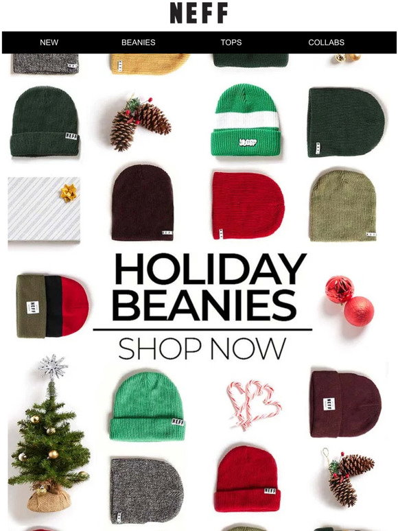 Neff Headwear: Holiday Beanies ☃️ The Ultimate Stocking Stuffer | Milled