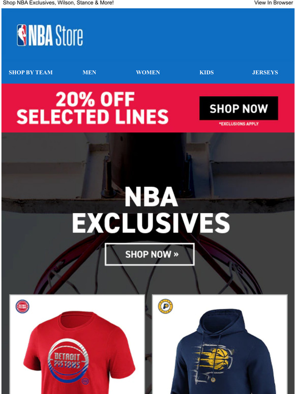 NBA Store: Ultimate NBA Baller Essentials >> 20% OFF! | Milled