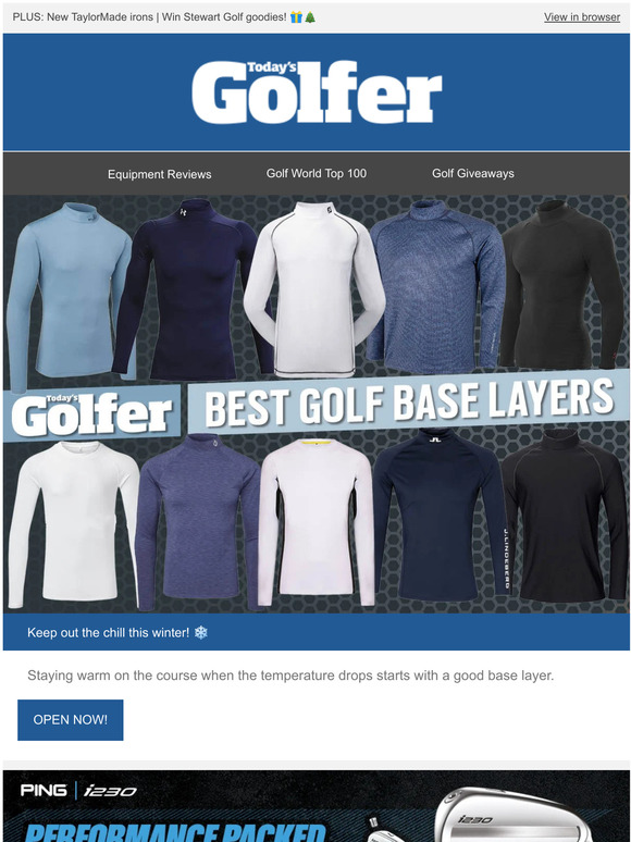 Today's Golfer: The best base layers and beanies! ️🏌️‍♂️ | Milled