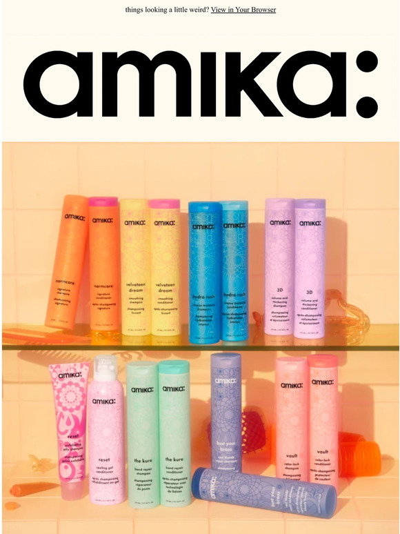 Amika: a message from amika's brand president 🎙️⭐ | Milled
