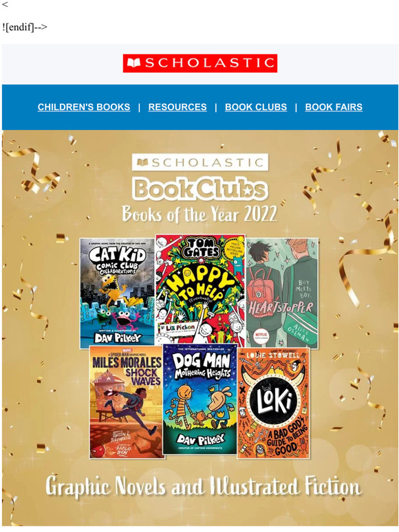 Scholastic: The best graphic novels of 2022 🌟 | Milled