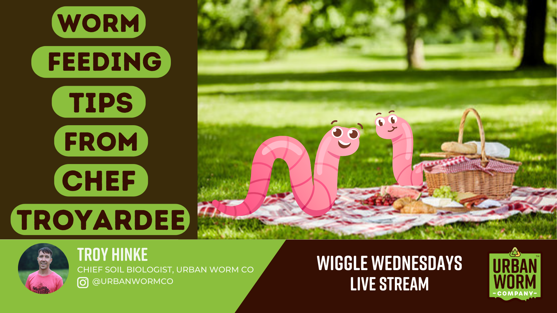 Urban Worm Company: Worm Feeding Tips- Chef Troyardee | Milled