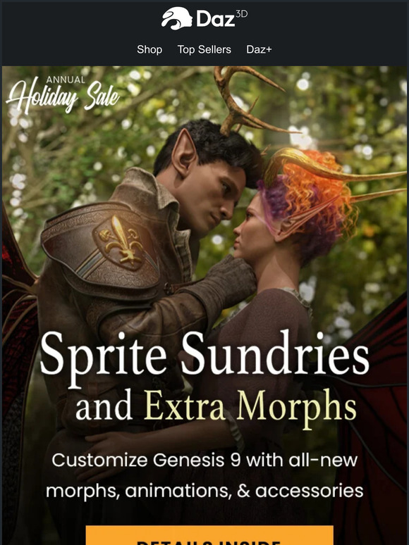 DAZ 3D: Genesis 9 - Morphs and Animations | Milled