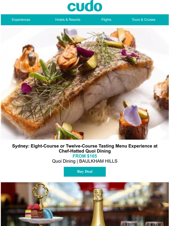 Cudo: Sydney: Quoi Dining Multi-Course Tasting Menu Experience | Milled