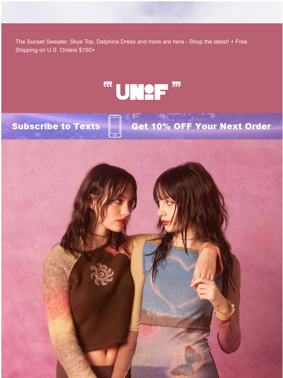 UNIF: UNIF ~ New Styles are Here | Milled