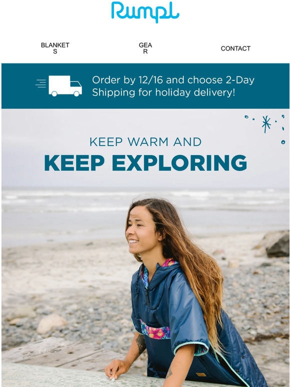 Rumpl: Best Selling Rumpl Ponchos & More | Milled