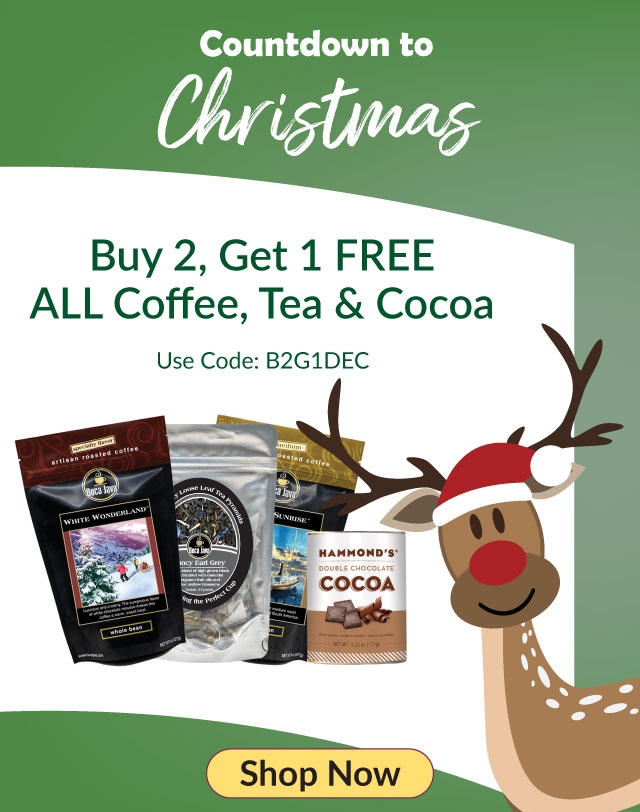 Boca Java: B2G1 FREE on Coffee ☕ Cocoa 🍫 & Teas 🍵 | Milled