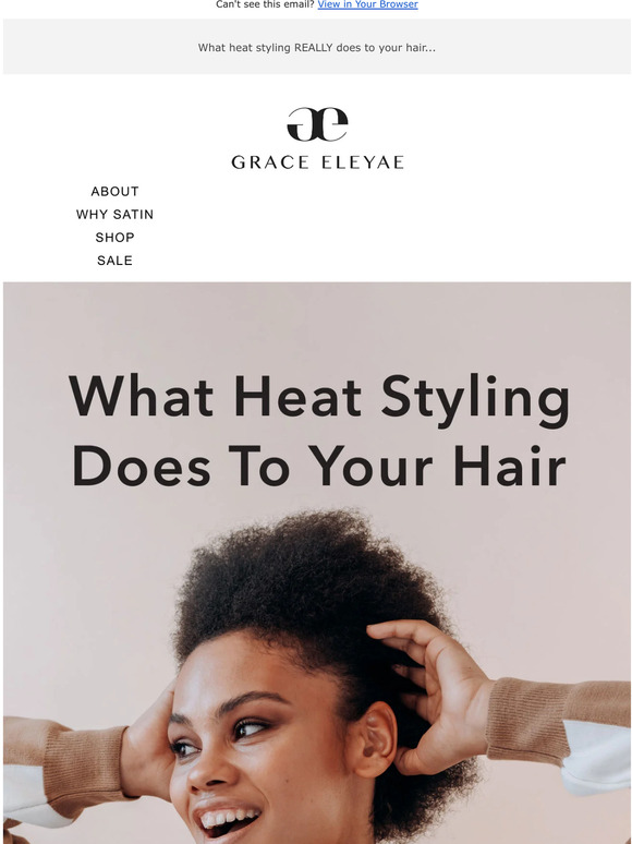 Grace Eleyae: Say goodbye to heat styling, there's a better way! | Milled
