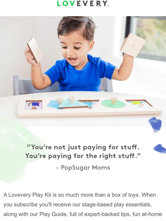 Lovevery: Feel confident you're giving your child the best | Milled