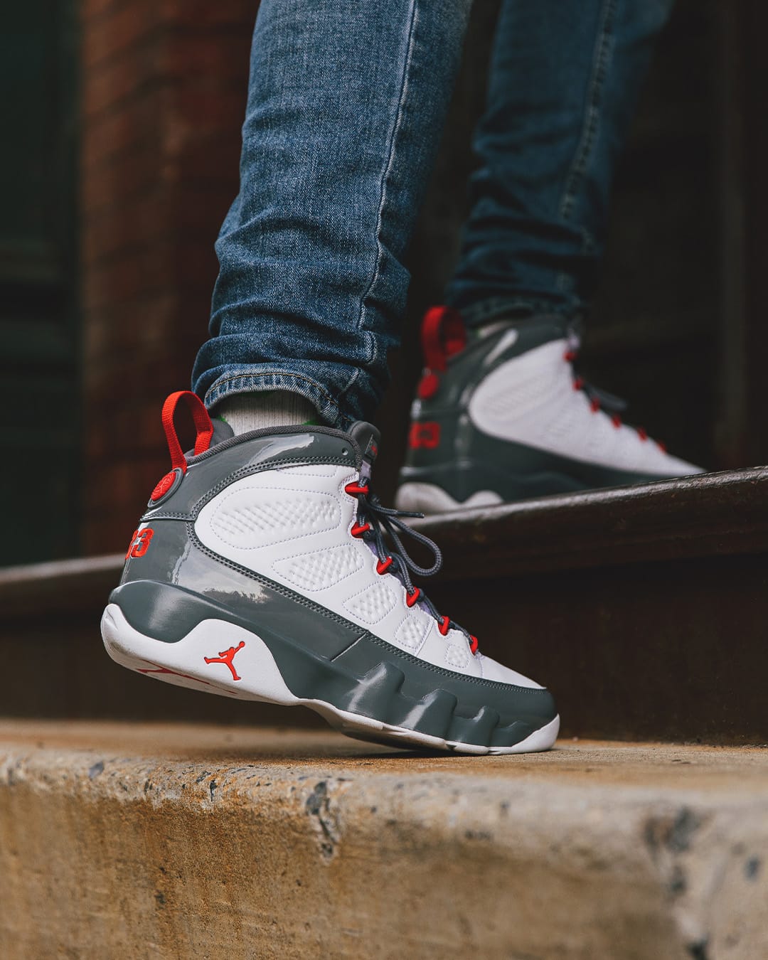 DTLR: Set To Drop 🔥 Air Jordan 9 'Fire Red' | Milled