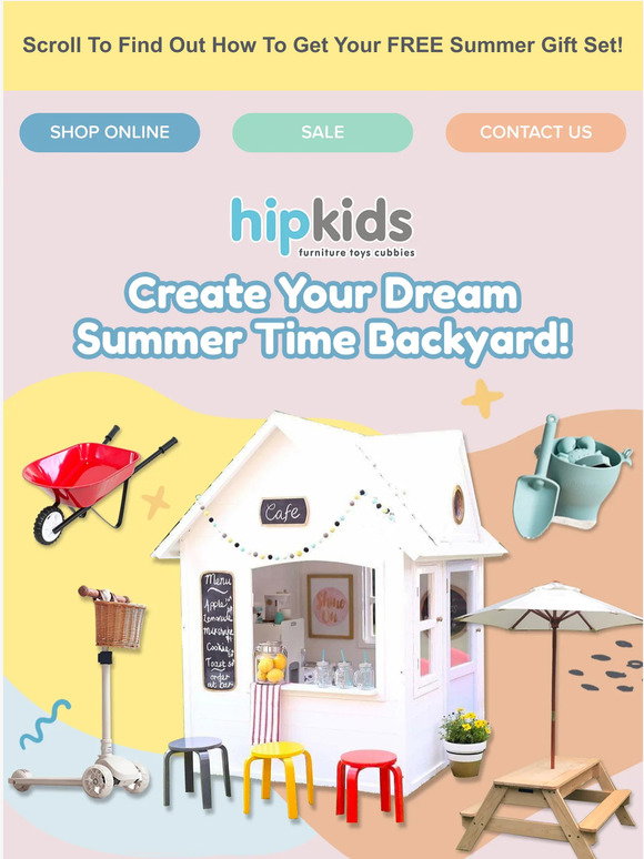 Hip Kids: Create Your Kid's Dream Summer Backyard! ☀️🌳 | Milled