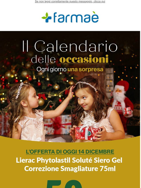 farmae.it: 🧴 Oggi il Calendario delle occasioni ti dona una pelle ...